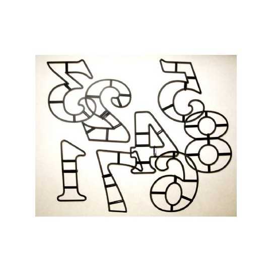 Extra Large Numbers 2 Cutter