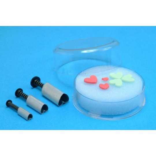 Heart Shaped Plunger Cutter (Set 3)
